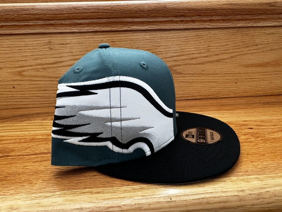 New Era 9Fifty Snapback NFL Helmet Hat Philadelphia Eagles | eBay