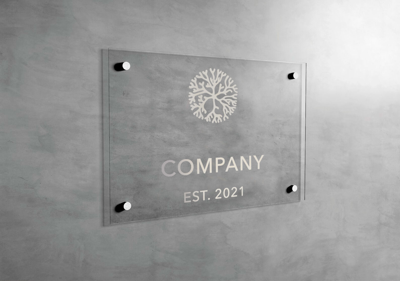 Company Logo Personalised Vinyl Sticker Business Decal Name Sign ...