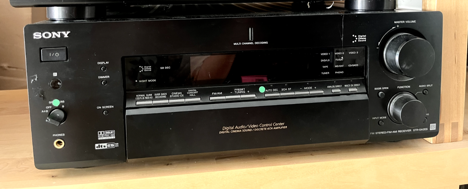 Sony FM Stereo/AM-FM Receiver STR-DA2ES | eBay