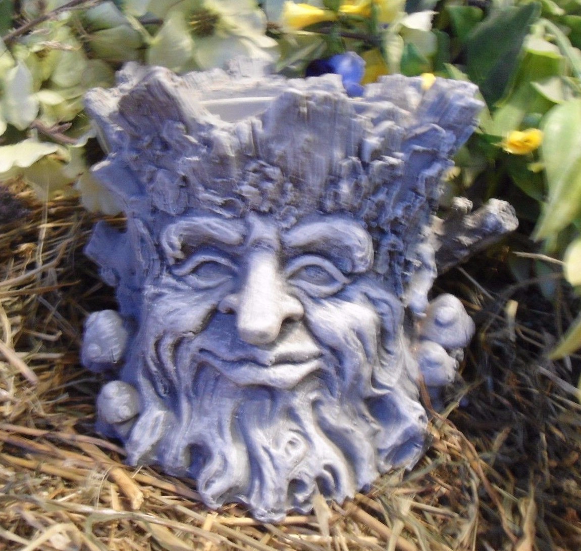 Cement Head Planter Molds Concrete Mold For Face Planters Etsy