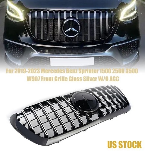 For 2018- Mercedes Benz Sprinter 1500 2500 3500 W907 Front Grille ...
