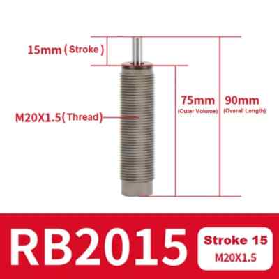 RBC Pneumatic Hydraulic Oil Pressure Buffer RB2015 | eBay