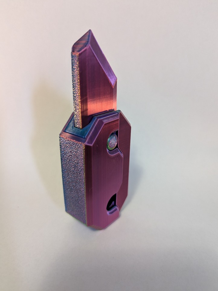 Gravity Knife Fidget Toy Multicolor - 3D Printed Viral TikTok Gadget | eBay