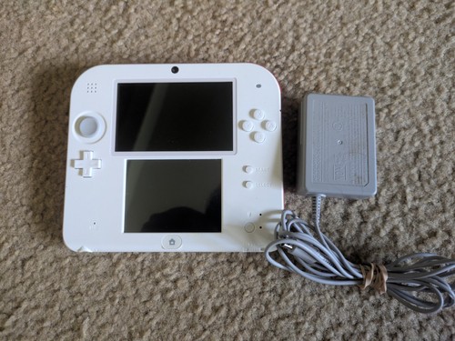 White/Red Nintendo 2DS Handheld Console | eBay