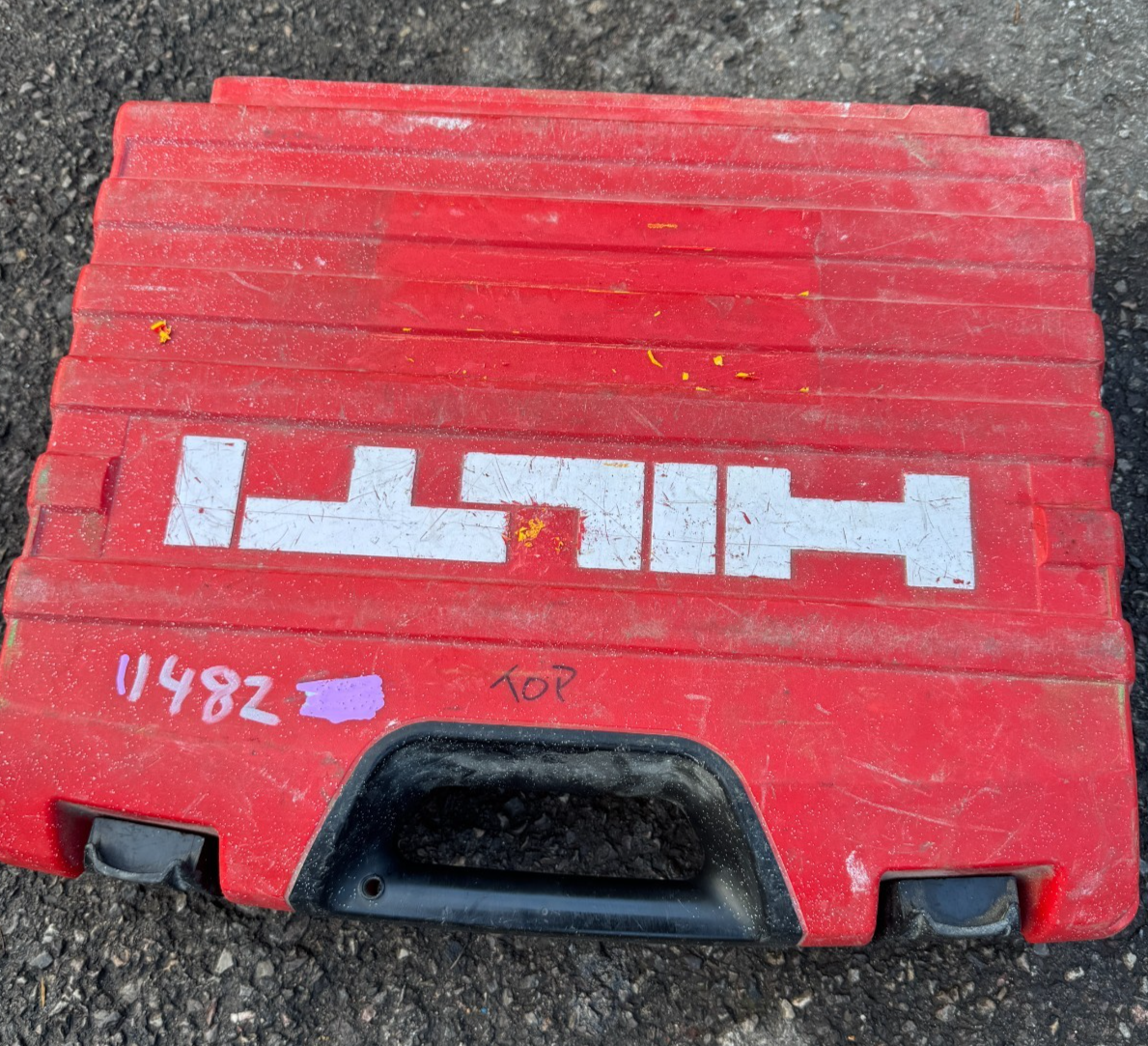 ⭐HILTI DX5 CORDLESS POWER ACTUATED NAIL GUN ORIGINAL CARRY CASE FREE ...