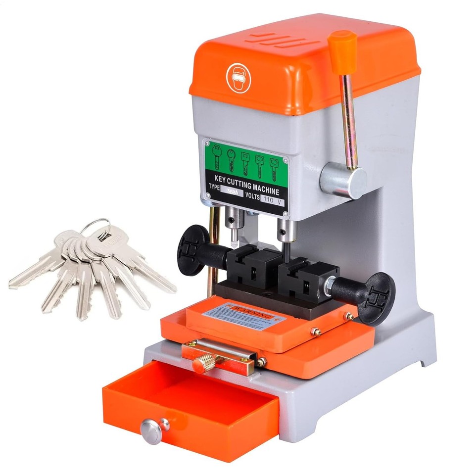 Key Copy Machine 110V, Vertical Duplicator For Precision Cutting Keys ...