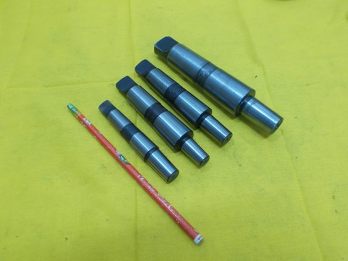 LOT of 4 JACOBS DRILL CHUCK ARBORS morse mt lathe drill tool holder ...