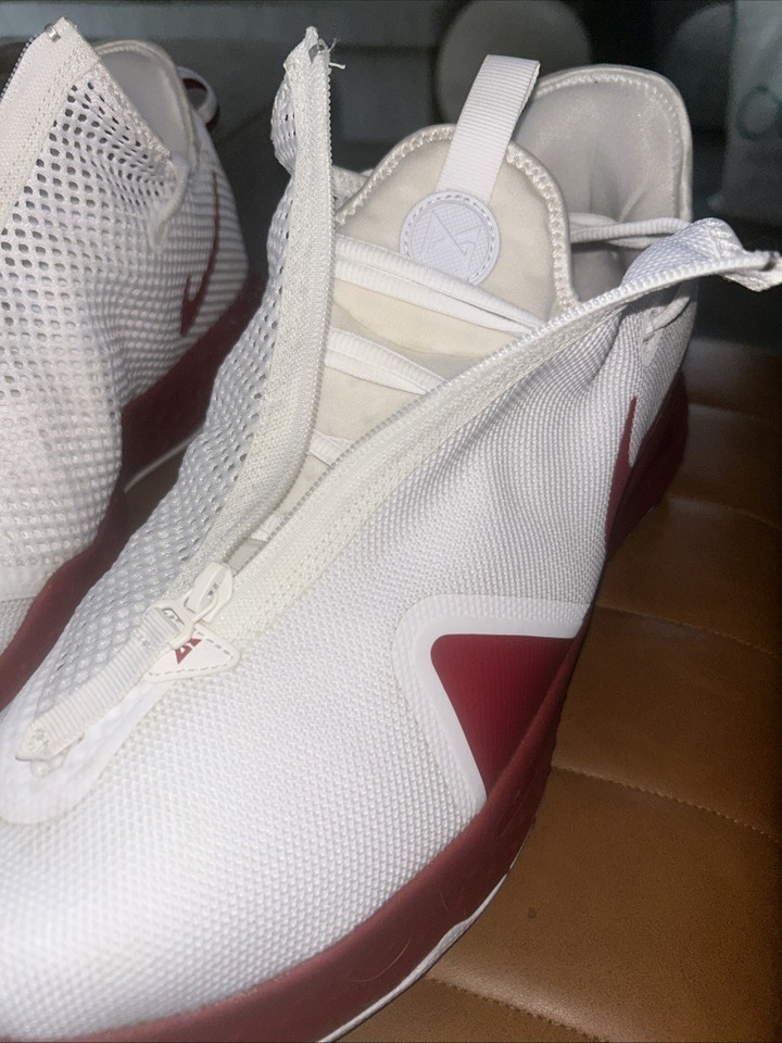 NIKE Air Strobel Mens Size 17.5 Red/White Mesh | eBay