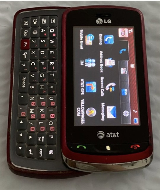 LG Xenon GR500 - Red (AT&T) Cellular Phone for sale online | eBay