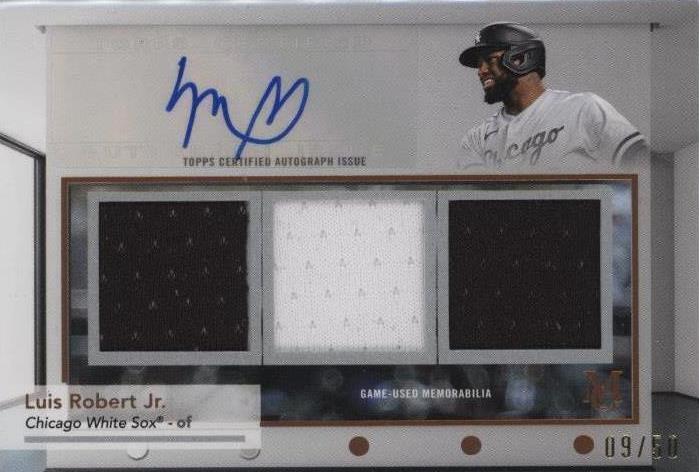 2024 Topps Museum Collection - Single-Player Signature Swatches Triple ...