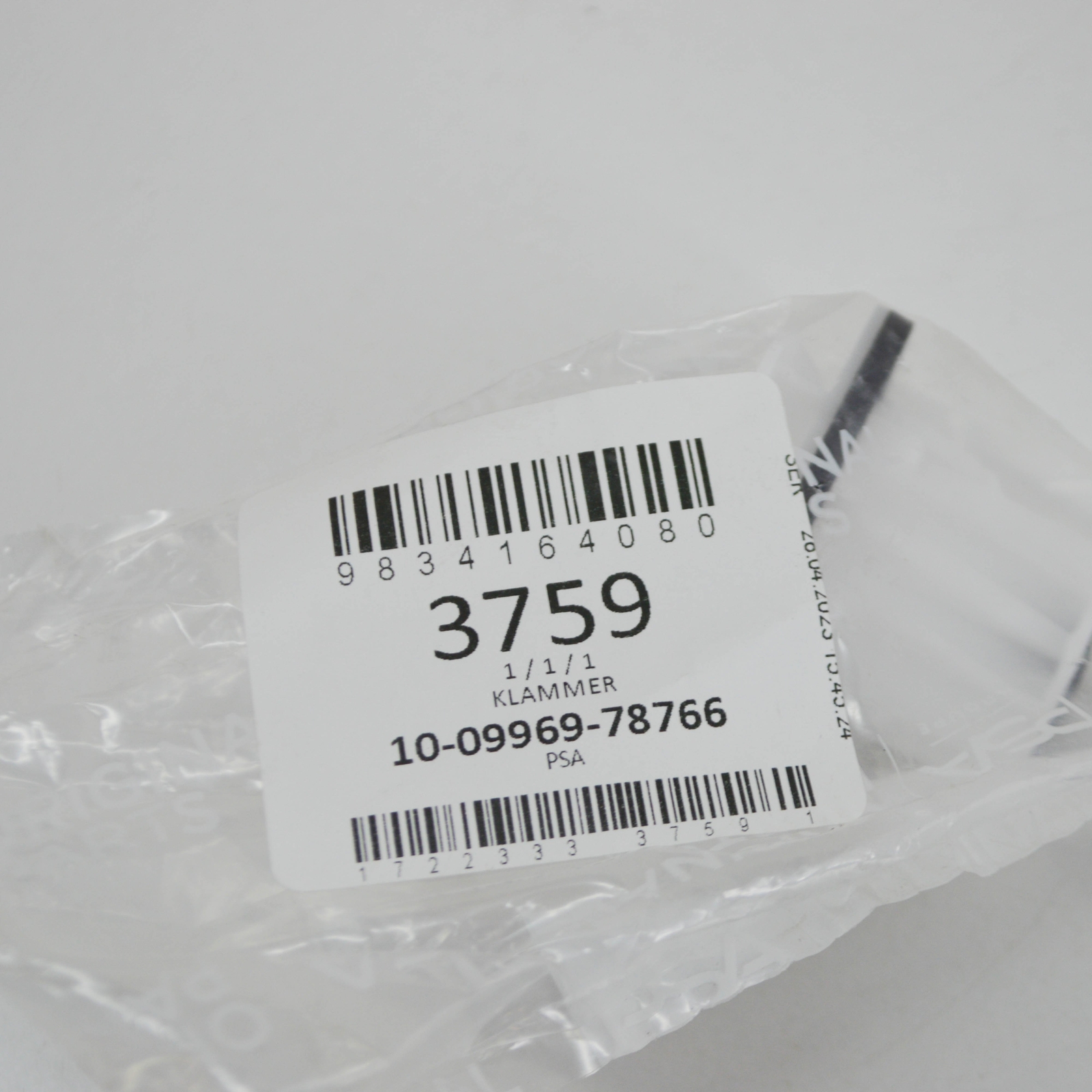 PEUGEOT 2008 Rear Seat Frame Clip 9834164080 NEW GENUINE | eBay UK