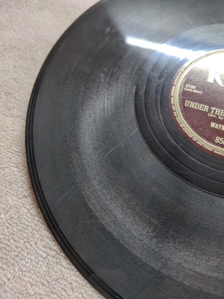 78 RPM Under The Double Eagle Fast Train Through Arkansas Wayne Raney ...