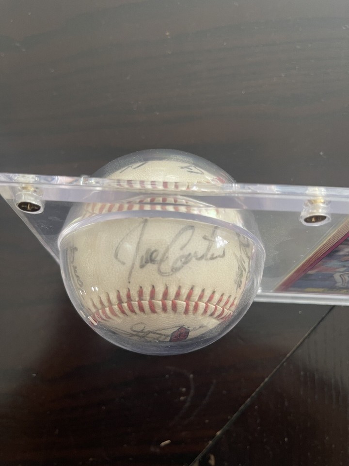 1989 Cleveland Indians Team Signed Autograph Ball- & Autograph Cory ...