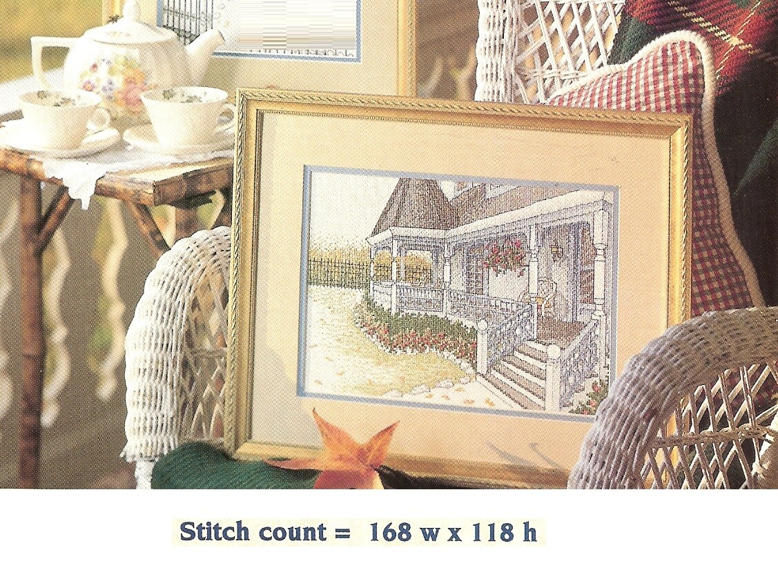 VICTORIAN PORCH - CROSS STITCH PATTERN ONLY PY - PUQ | eBay