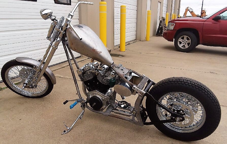 USA Made! 12" Over Springer Softail Shovelhead Motor Frame Rolling ...
