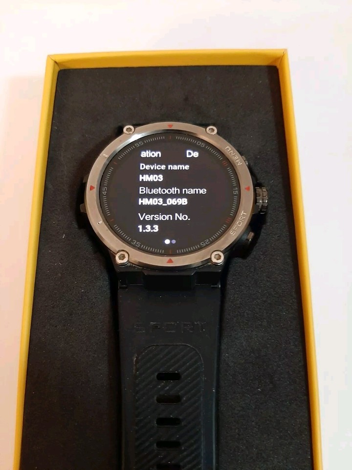 Alpha Gear Raptor Smart Watch | eBay
