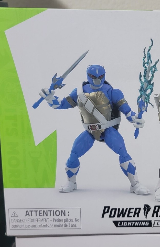 Hasbro Power Rangers Lightning Collection MMPR x TMNT Morphed Leonardo ...