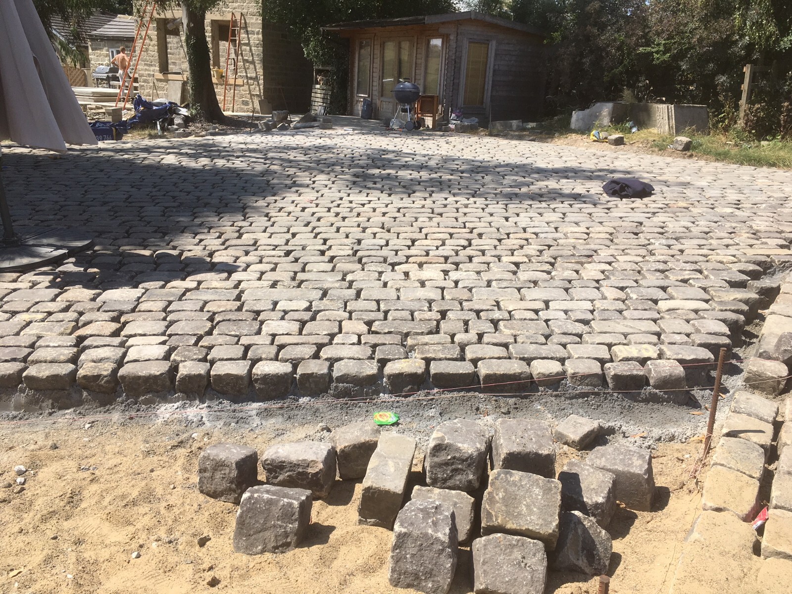 Reclaimed Victorian Yorkshire Stone Cobbles-Setts | eBay UK
