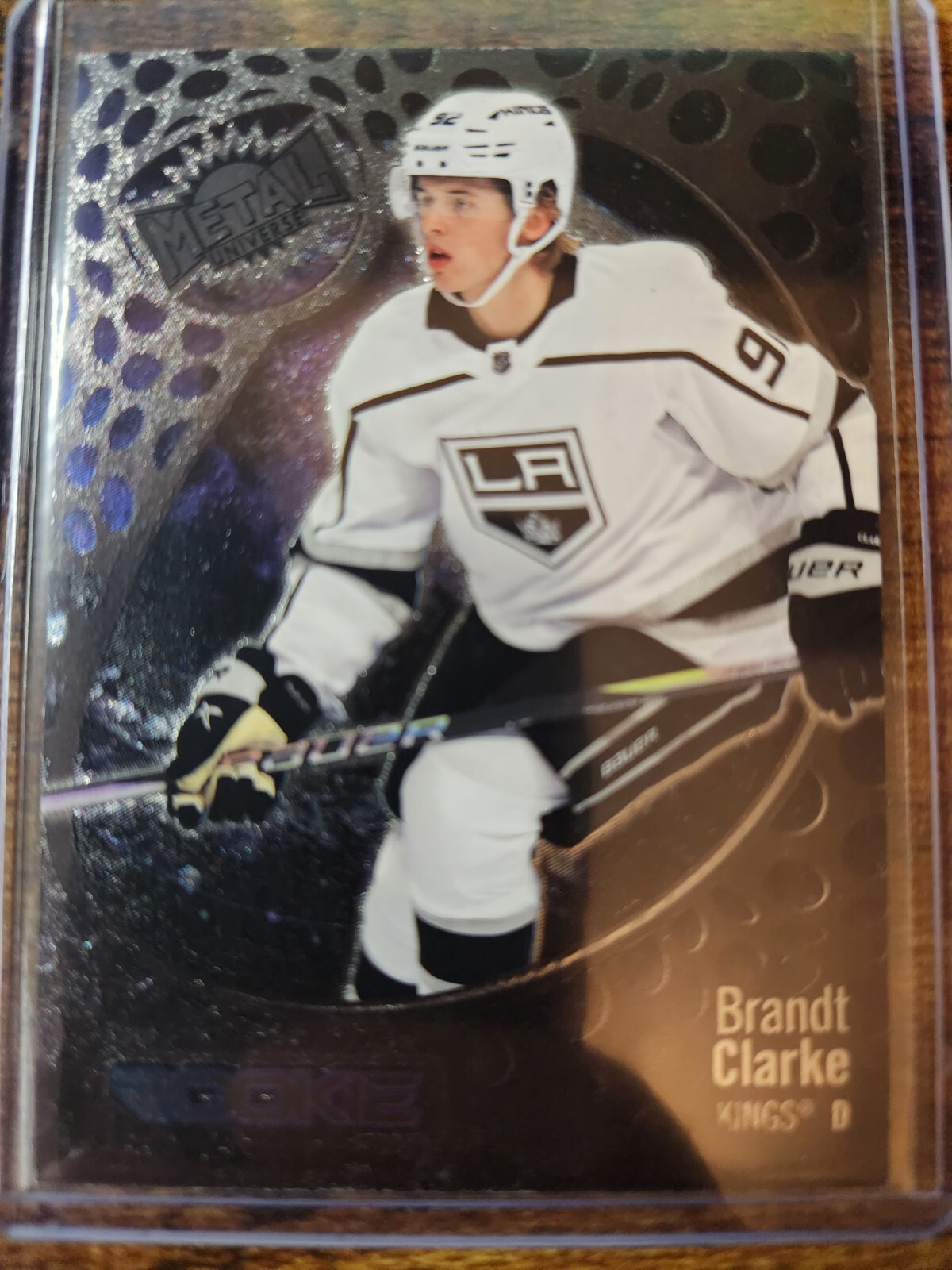 2022-23 Skybox Metal Universe - Rookies #195 Brandt Clarke (RC) for ...
