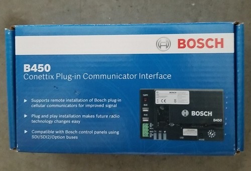 Bosch B450 B 450 Conettix cellular Plug-in Communicator Interface ...