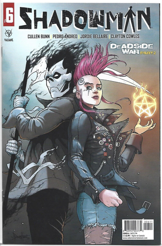 SHADOWMAN #6 JOHN DAVIS HUNT VARIANT VALIANT 2022 NEW UNREAD BAGGED AND ...