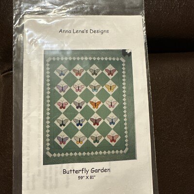 Butterfly Garden by Anna Lena’s Designs Quilt Pattern | eBay