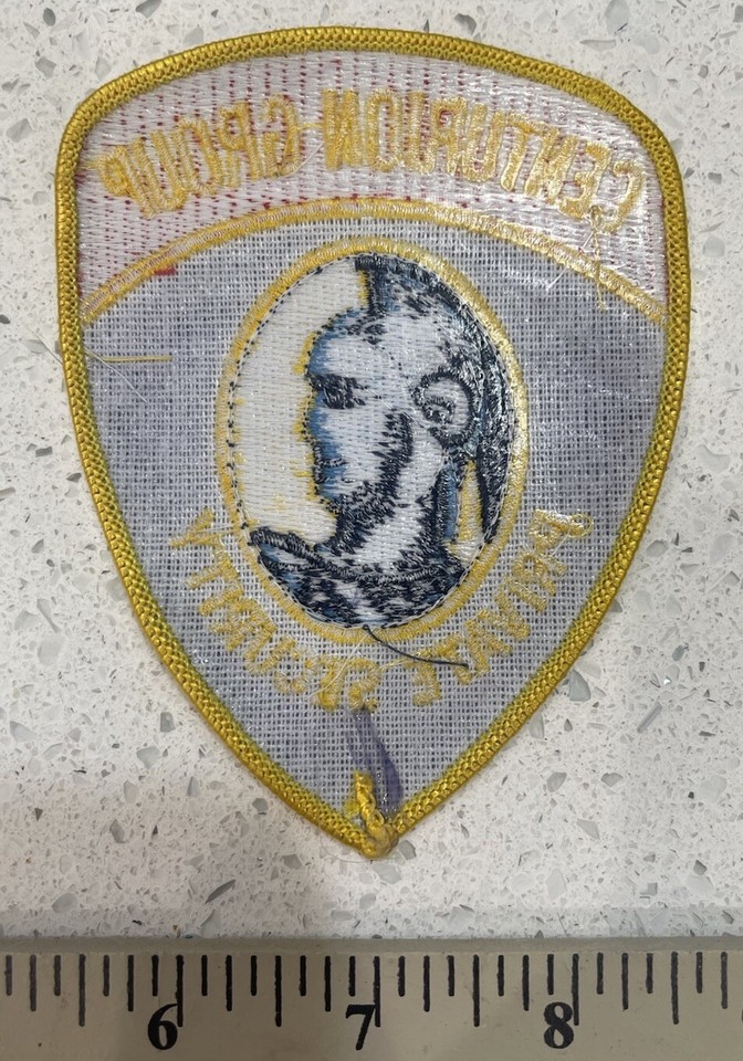 Centurion Group Private Security Patch | eBay