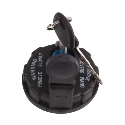 Locking Fuel Tank Cap Universal Replace with 2 Keys Lockable Diesel ...