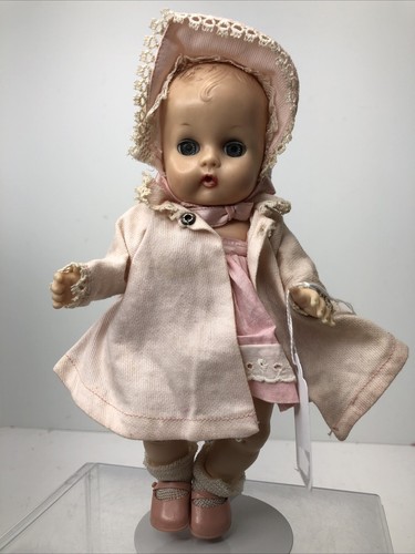 8” Vintage Vogue Ginny Ginnette Vinyl Baby Doll All Original Outfit ...
