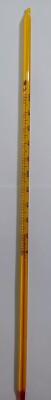 100 Glass Lab Thermometer 0~200 Celsius total length:300 mm 6mm od ...