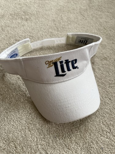 Miller Lite Visor White | eBay