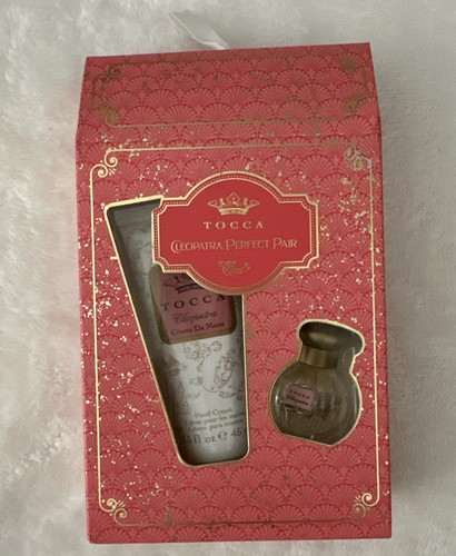 TOCCA Cleopatra Perfect Pairs Gift Set Hand Cream and Parfum Travel Size | eBay