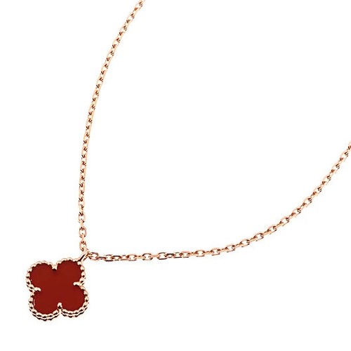 VAN CLEEF & ARPELS Sweet Alhambra Pendant Carnelian Ref.VCARN59M00 PG ...