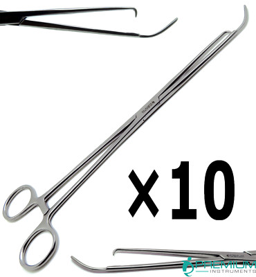 10 Pcs Uterine Sound Forceps 11.5" Hulka Controlling Tenaculum Gyno ...