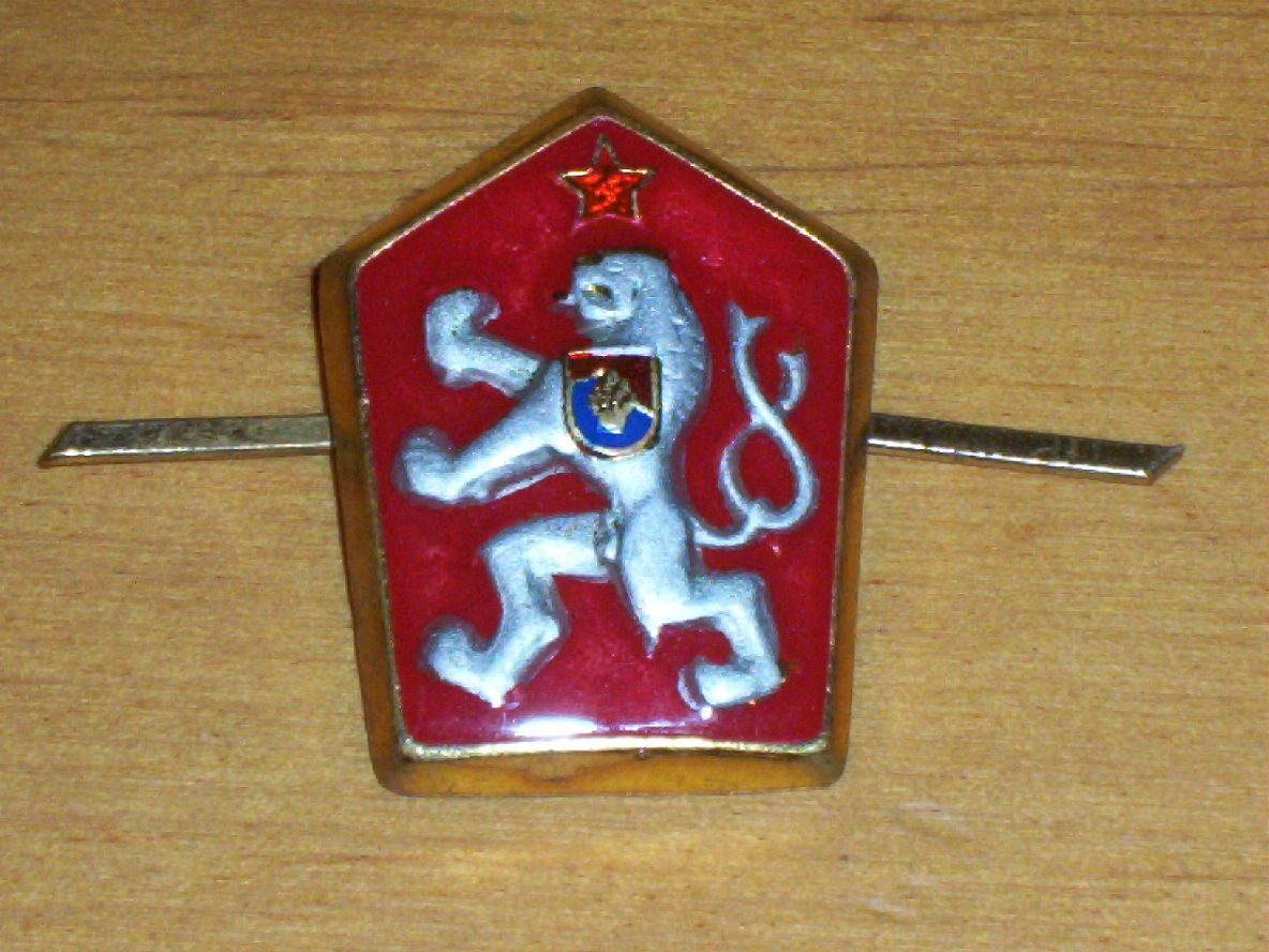 Czechoslovakia Czech Military Army Pin Badge Hat Cap Communist Uniform ...