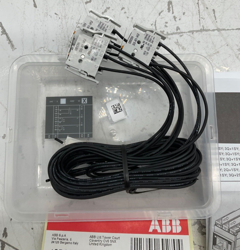 ABB KXTAAXC2QSYFP CHANGEOVER CONTACT OPEN-CLOSED + 1 FOR TRIPPED ...