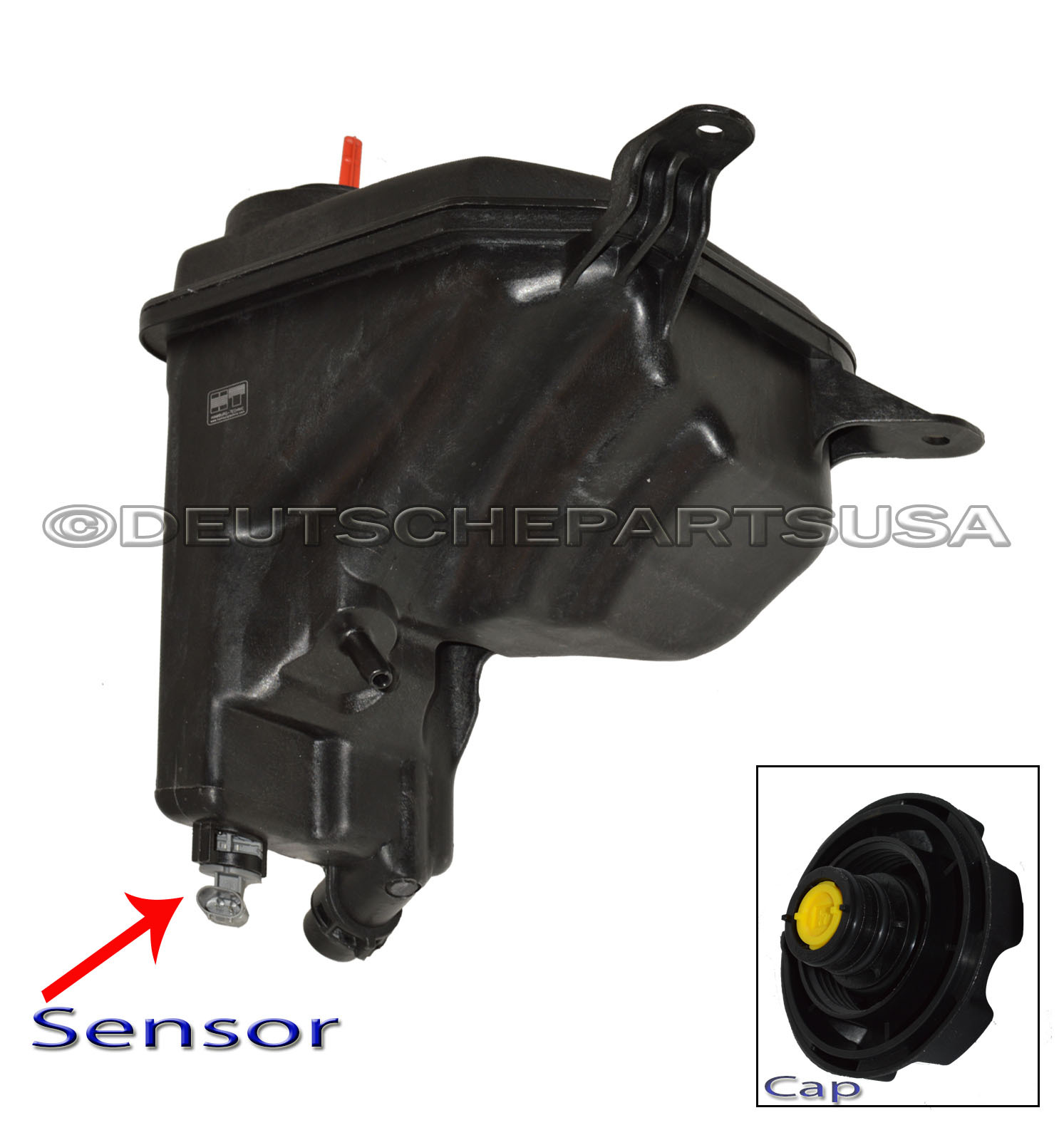 BMW 17137640514 Coolant Reservoir Overflow Expansion Tank + Cap + Lvl ...