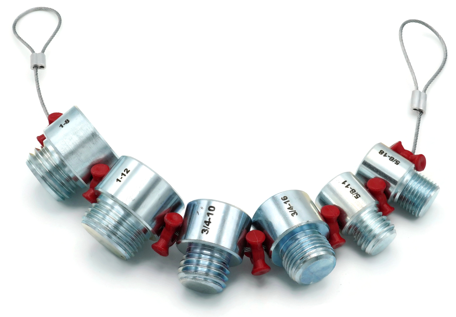 Fastener Screw Bolt Nut Thread Measure Gauge Size Checker - Large Inch ...