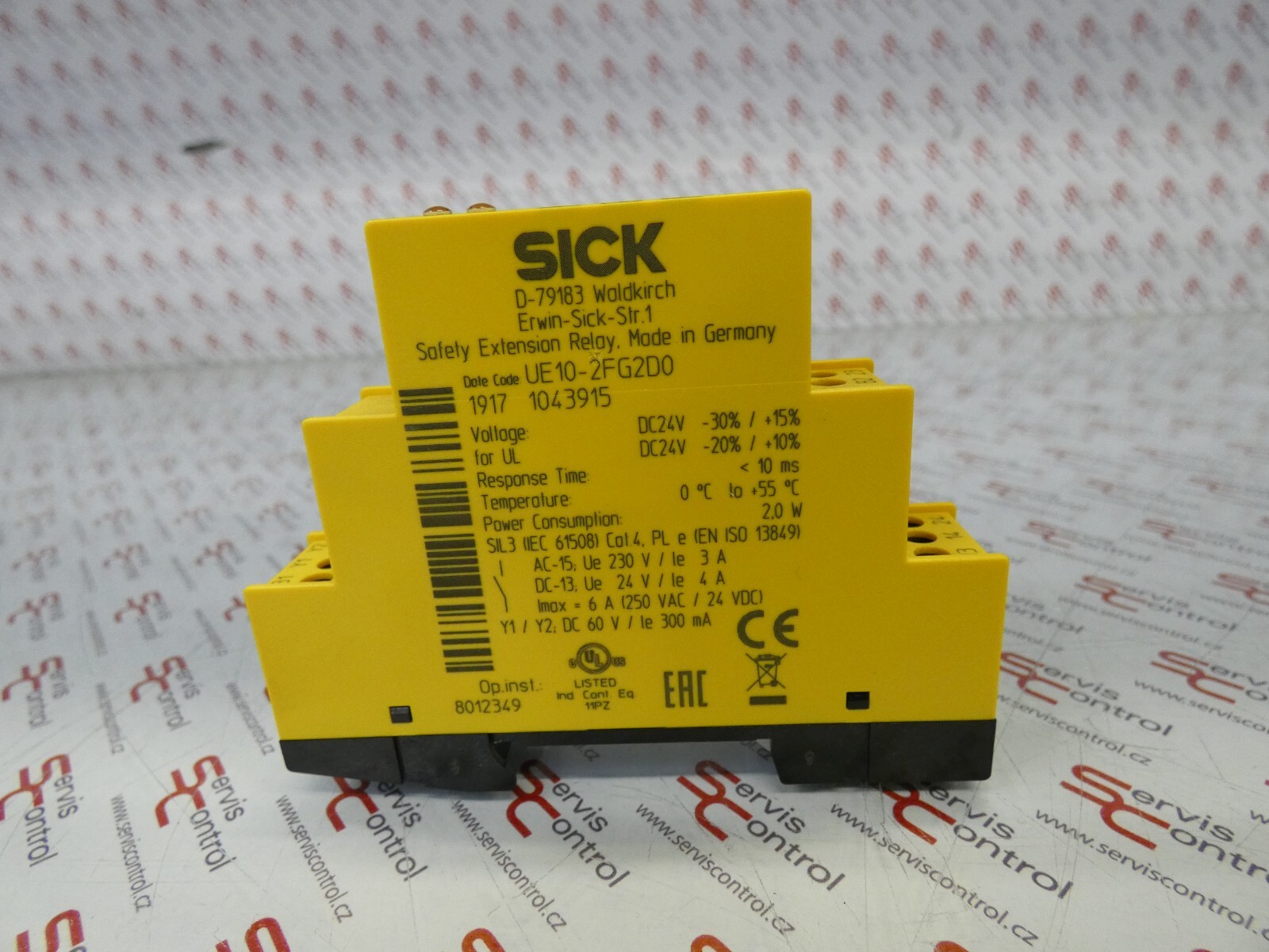 Sick Safety Relay D-79183 Code UE10-2FG2DO | eBay