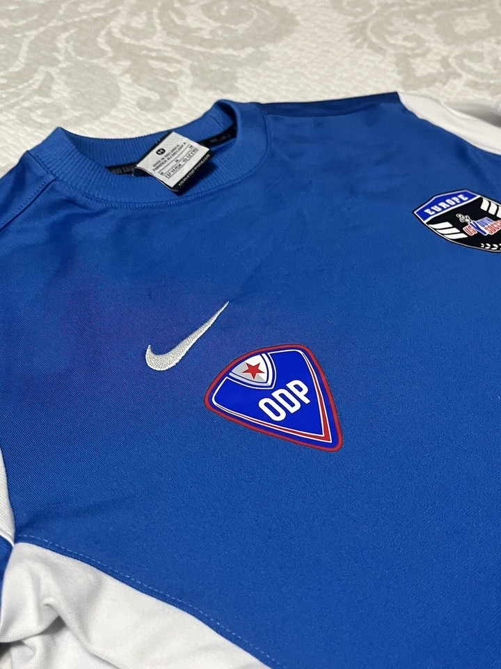 RARE Nike ODP Europe sweater jersey Kids Youth Medium Soccer Dri-Fit US ...