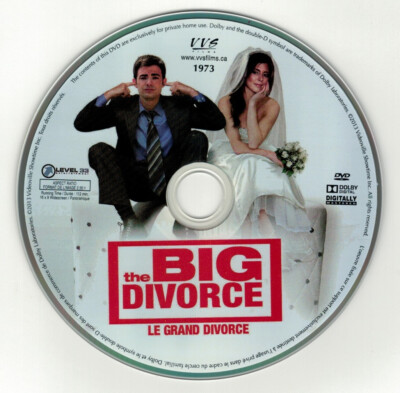 The Big Divorce [Divorce Invitation] DVD disc Jonathan Bennett Jamie ...