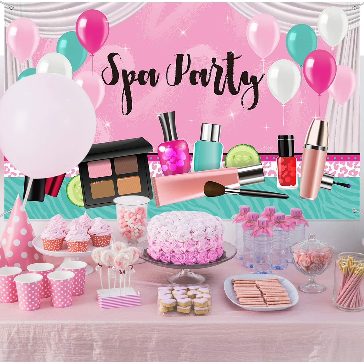 Spa Party Decorating Ideas Kids Spa Party Ideas (Pink And Green)