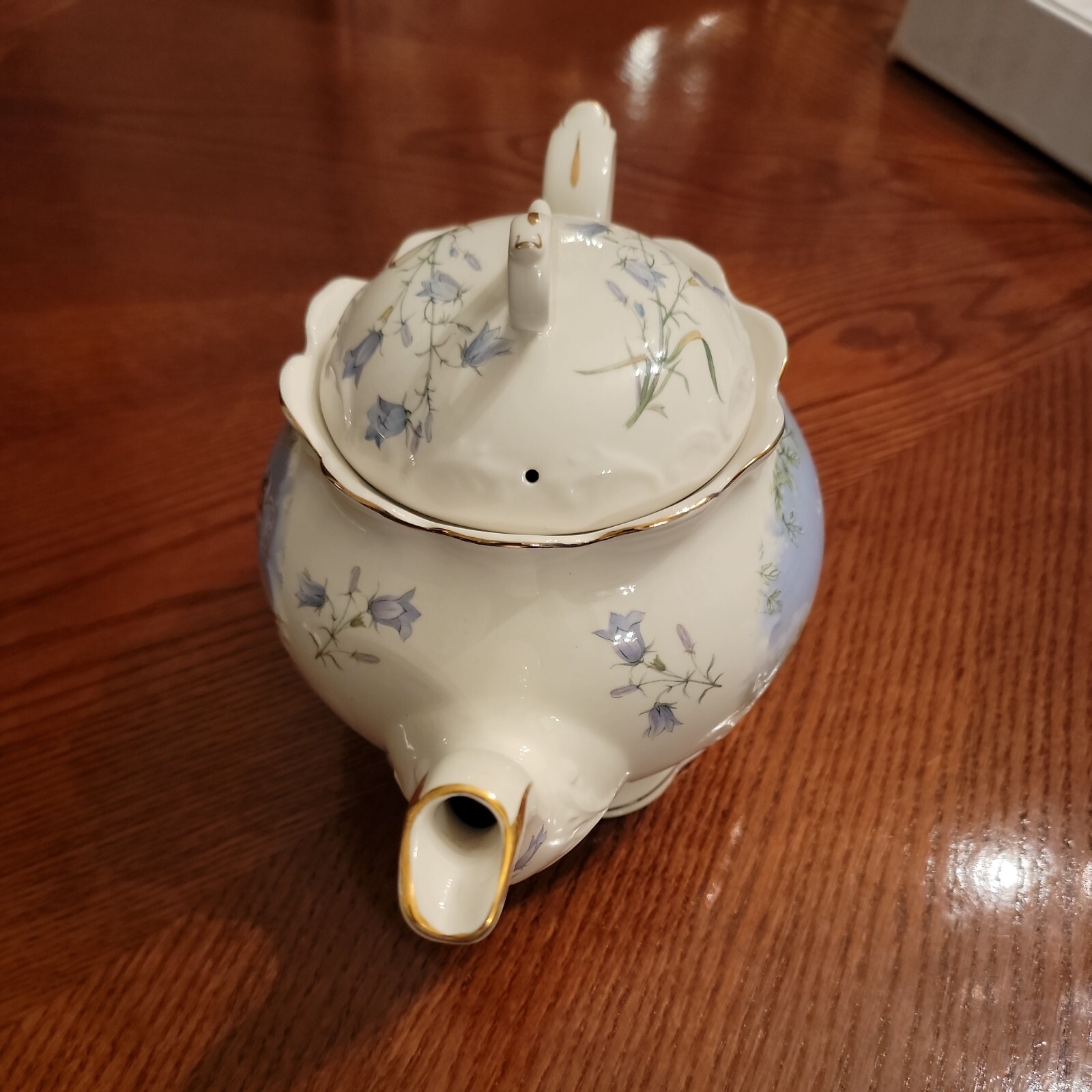 Rare Vintage Crown Dorset Lady In Yellow Spring Teapot Staffordshire ...