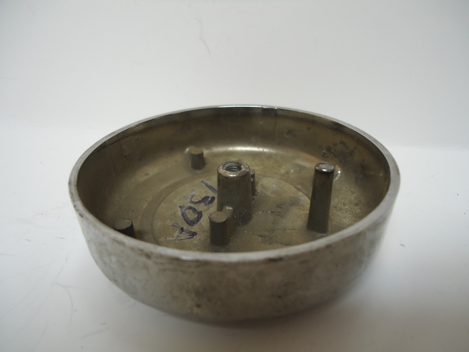 ~VINTAGE FENTON Super Shark, CHROME Wheel Center Cap 3" Diameter, FREE ...