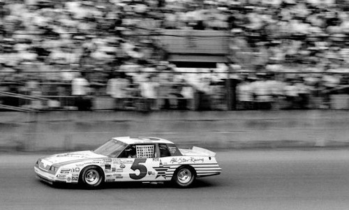 Geoff Bodine Circles The Track During The Running Of The 1984 OLD PHOTO ...