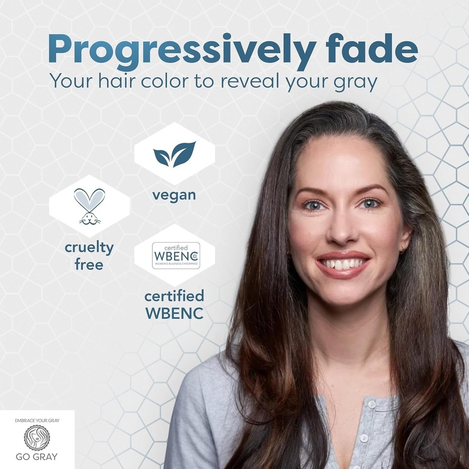 Go Gray - Fade - Clarifying Duo Shampoo & Conditioner With Activated ...