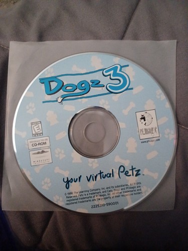 Dogz 3: Your Virtual Petz - (PC, '98) - CD-ROM - DISC ONLY - Excellent ...