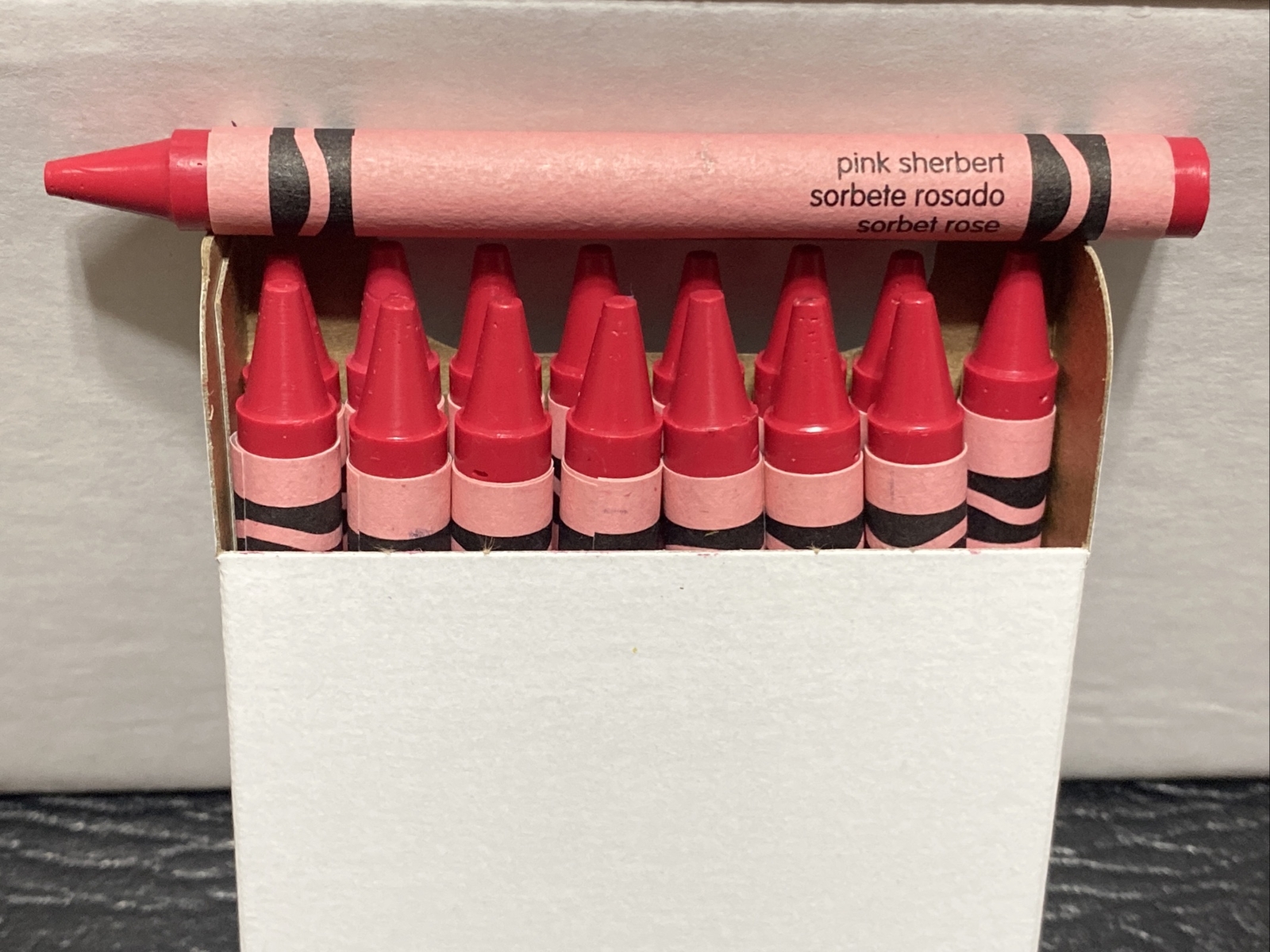 (16) Crayola Crayons (pink sherbert) BULK | eBay