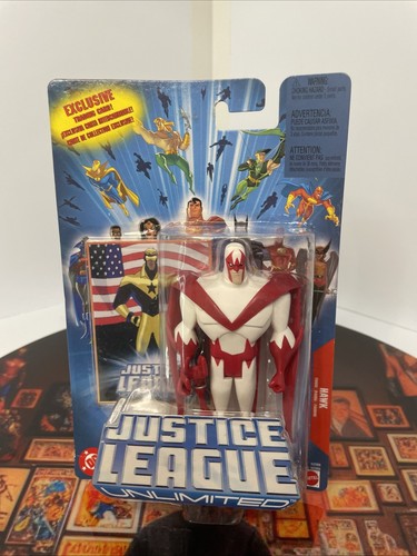 Justice League Unlimited Hawk Action Figure DC Universe JLU Vintage ...