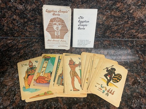 Egyptian Temple Cards 54 Card Deck Tarot Cards | eBay